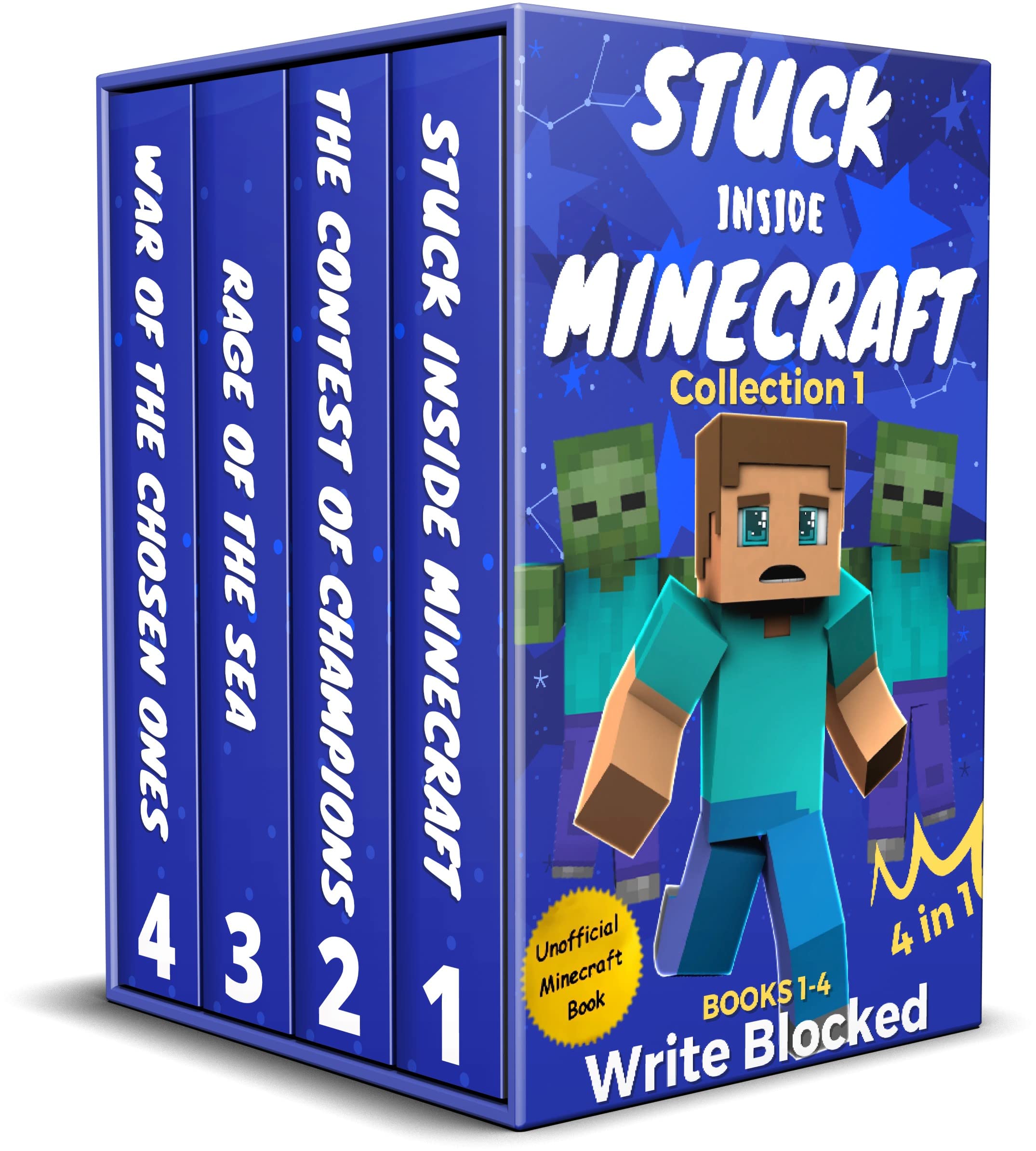 Stuck Inside Minecraft: Collection 1: (Books 1-4) (An Unofficial ...