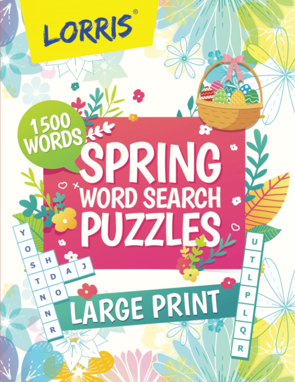Spring Word Search for Adults Large Print Puzzle Books for Adults and ...