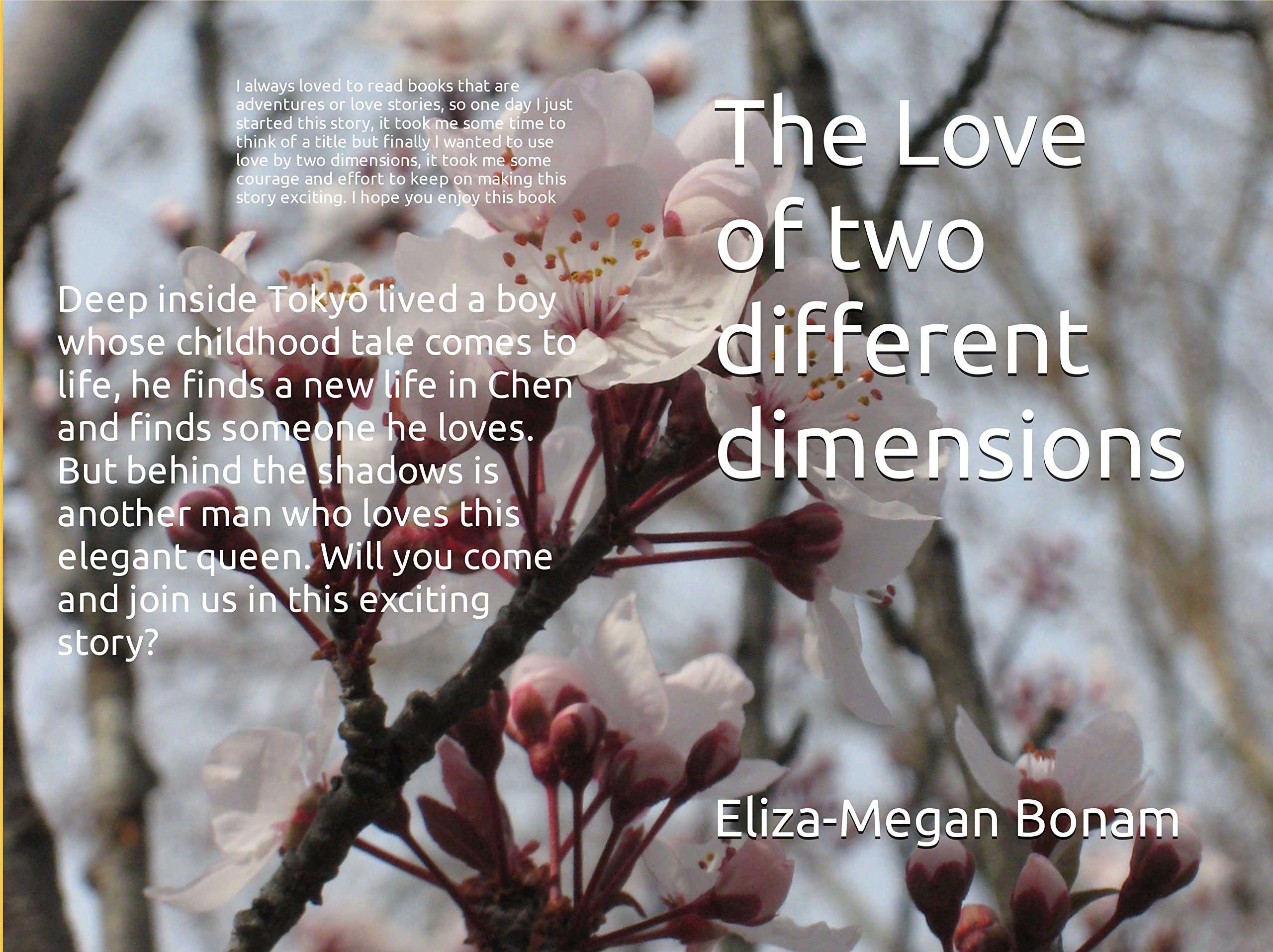 The Love of two different dimensions by Eliza-Megan Bonam | Goodreads