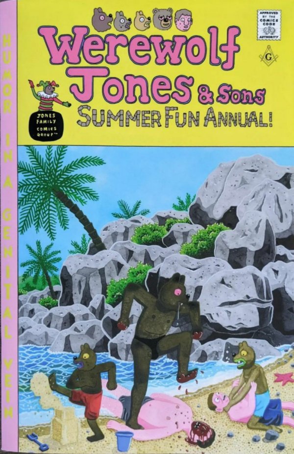 Werewolf Jones & Sons Summer Fun Annual by Simon Hanselmann | Goodreads