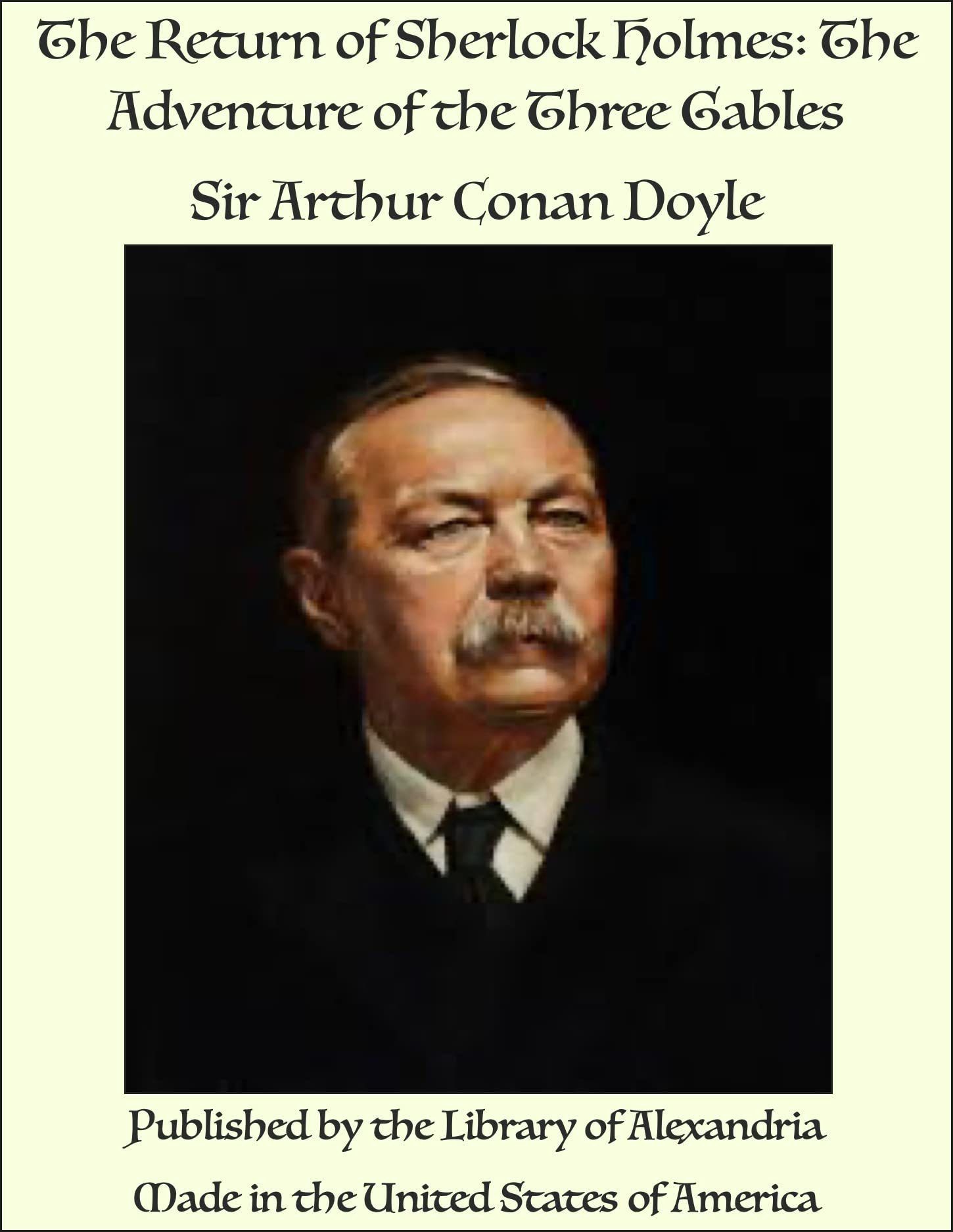 The Return of Sherlock Holmes: The Adventure of the Three Gables by ...