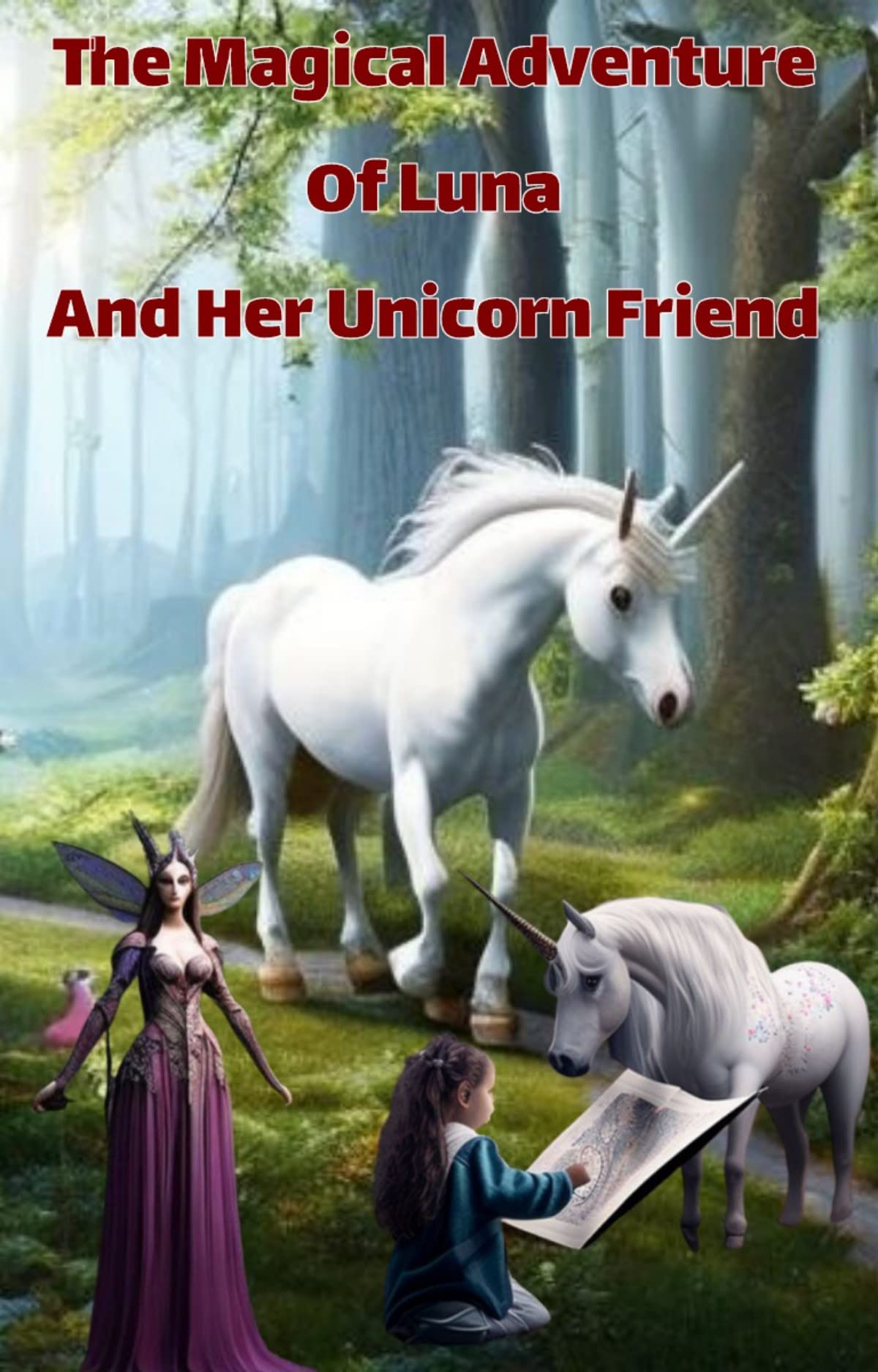 The Magical Adventure Of Luna And Her Unicorn Friend by Shawn McMullen ...