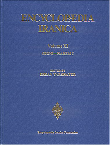 Encyclopaedia Iranica: Volume XI by Ehsan Yarshater (Editor) | Goodreads