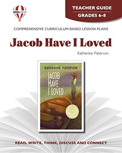 Jacob Have I Loved - Teacher Guide by Novel Units by Novel Units, Inc ...