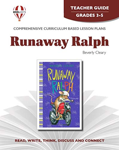 Runaway Ralph - Teacher Guide by Novel Units by Novel Units, Inc ...