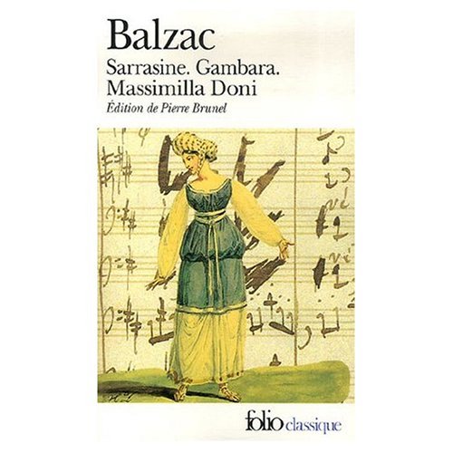 Sarrasine l'Hermaphrodite / Gambara / Massimilla Doni by Honoré de ...