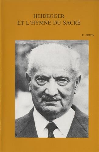 Heidegger Et l'Hymne Du Sacre (Bibliotheca Ephemeridum Theologicarum ...