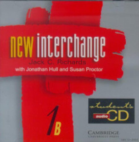 New Interchange Student's Audio CD 1B: English for International ...
