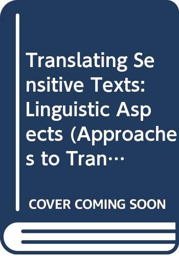 Translating Sensitive Texts. by Karl Simms | Goodreads