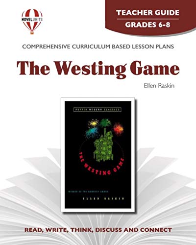The Westing Game - Teacher Guide by Novel Units by Novel Units, Inc ...