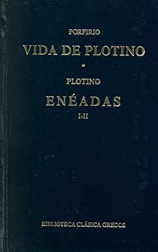 Vida plotino eneadas i-ii (Biblioteca Clasica Gredos) by Porfirio de ...