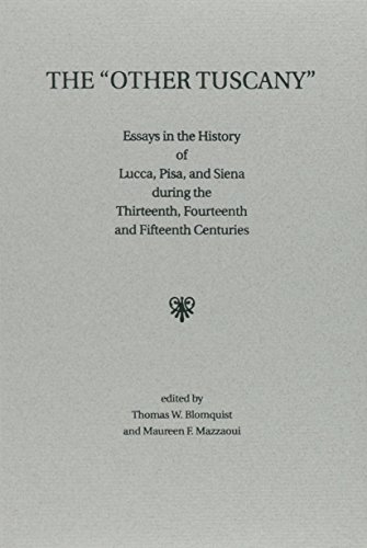 The `Other Tuscany' (Studies in Medieval Culture) by Thomas Blomquist ...
