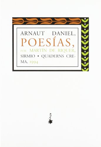 Poesías by Arnaut Daniel | Goodreads