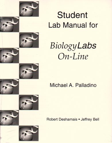 Student Lab Manual for BiologyLabs On-Line by Michael A. Palladino ...