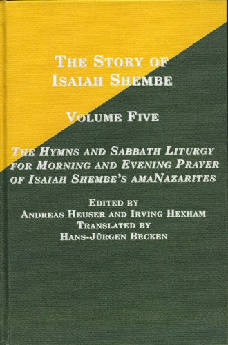 The Hymns And Sabbath Liturgy for Morning And Evening Prayer of Isaiah ...