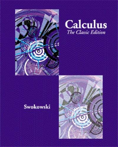 Calculus: The Classic Edition by Earl W. Swokowski | Goodreads