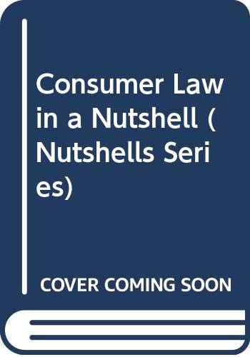 Consumer Law in a Nutshell (Nutshells Series) by Sandra Silberstein ...