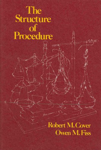 The Structure of Procedure (Coursebook) by Robert M. Cover | Goodreads