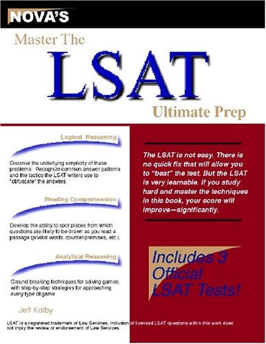 Master the LSAT Ultimate Prep by Jeff Kolby | Goodreads