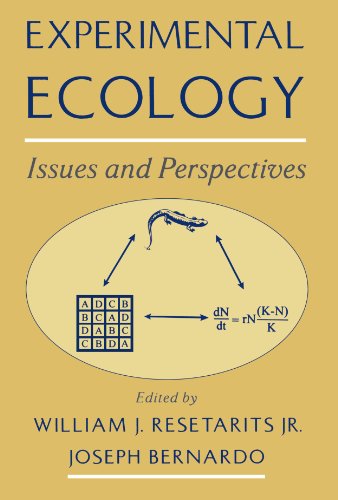Experimental Ecology: Issues and Perspectives by William J. Resetarits ...