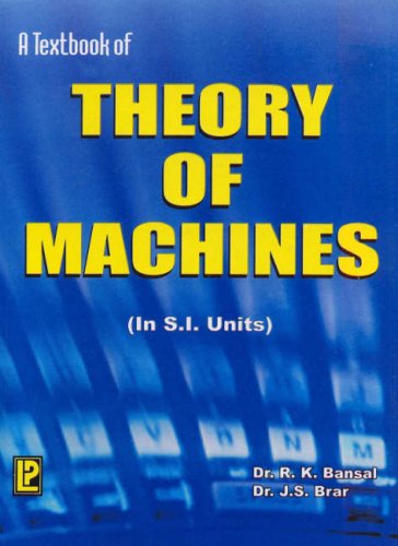A Textbook of Theory of Machines by R.K. Bansal | Goodreads