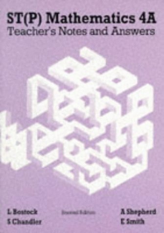 ST(P) Mathematics 4A by Linda Bostock | Goodreads