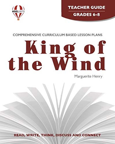 King of the Wind - Teacher Guide by Novel Units by Novel Units, Inc ...