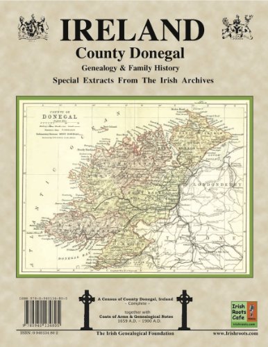 County Donegal Ireland, Genealogy & Family History Notes with coats of ...