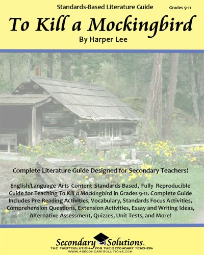 To Kill a Mockingbird Teacher Guide - complete lesson unit for teaching ...