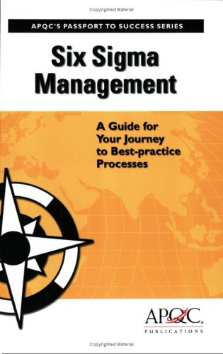 Six Sigma Management: A Guide for Your Journey to Best-practice ...