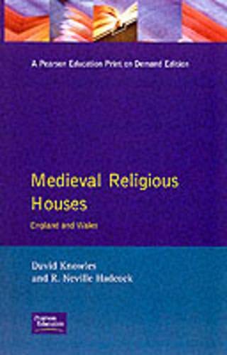 Medieval Religious Houses: England and Wales by David Knowles | Goodreads