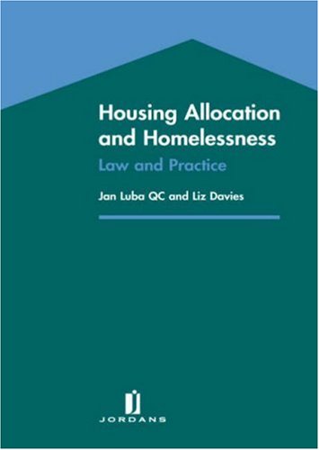 Housing Allocations And Homelessness by Liz Davies | Goodreads