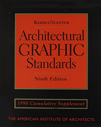 Architectural Graphics Standards 1998 Supplement w/ Upgrade ...