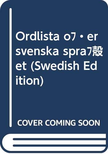 Ordlista över svenska språket (Swedish Edition) by Svenska akademien ...