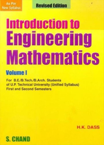 Introduction to Engineering Mathematics, Vol. I by H.K. Dass | Goodreads