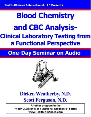 Blood Chemistry And Cbc Analysis From A Functional Perspective: 1 Day ...