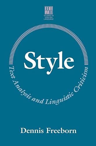Style (Studies in English Language) by Dennis Freeborn | Goodreads