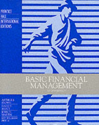 Basic Financial Management by Arthur J. Keown | Goodreads