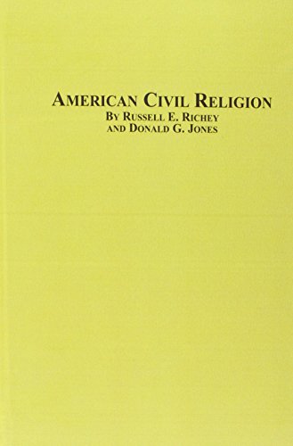 American Civil Religion by Donald G. Jones | Goodreads