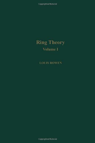 Ring Theory, Volume 1 by Louis Rowen | Goodreads