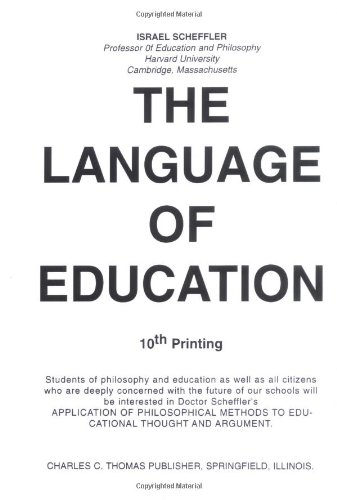 Language of Education by Israel Scheffler | Goodreads