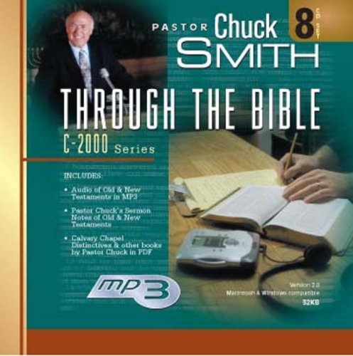 Through the Bible C-2000 Commentary by Chuck Smith on 8 Audio MP3 discs ...