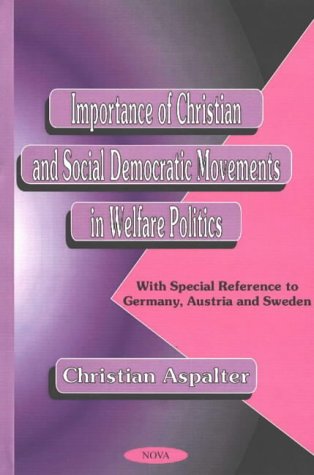 Importance of Christian and Social Democratic Movements in Welfare ...