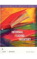 Roe Informal Reading Inventory Plus Guide to Teacherreflection Plus ...