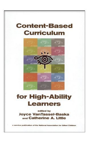 Content Based Curriculum for High Ability Learners by Joyce L ...
