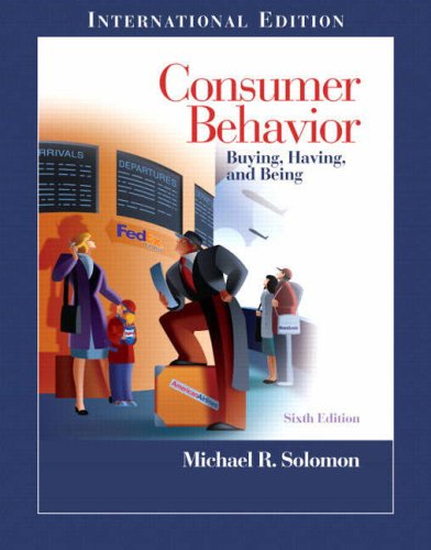 Consumer Behavior by Michael R. Solomon | Goodreads