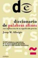 Diccionario de palabras afines con explicación de su significado ...