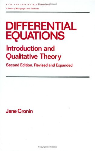 Ordinary Differential Equations: Introduction and Qualitative Theory by ...