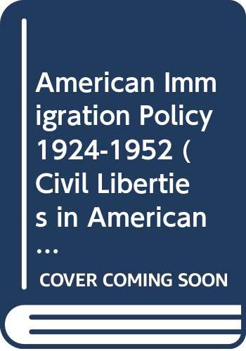 American Immigration Policy, 1924-1952 by Robert A. Divine | Goodreads