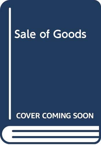 The sale of goods, by Patrick S. Atiyah | Goodreads